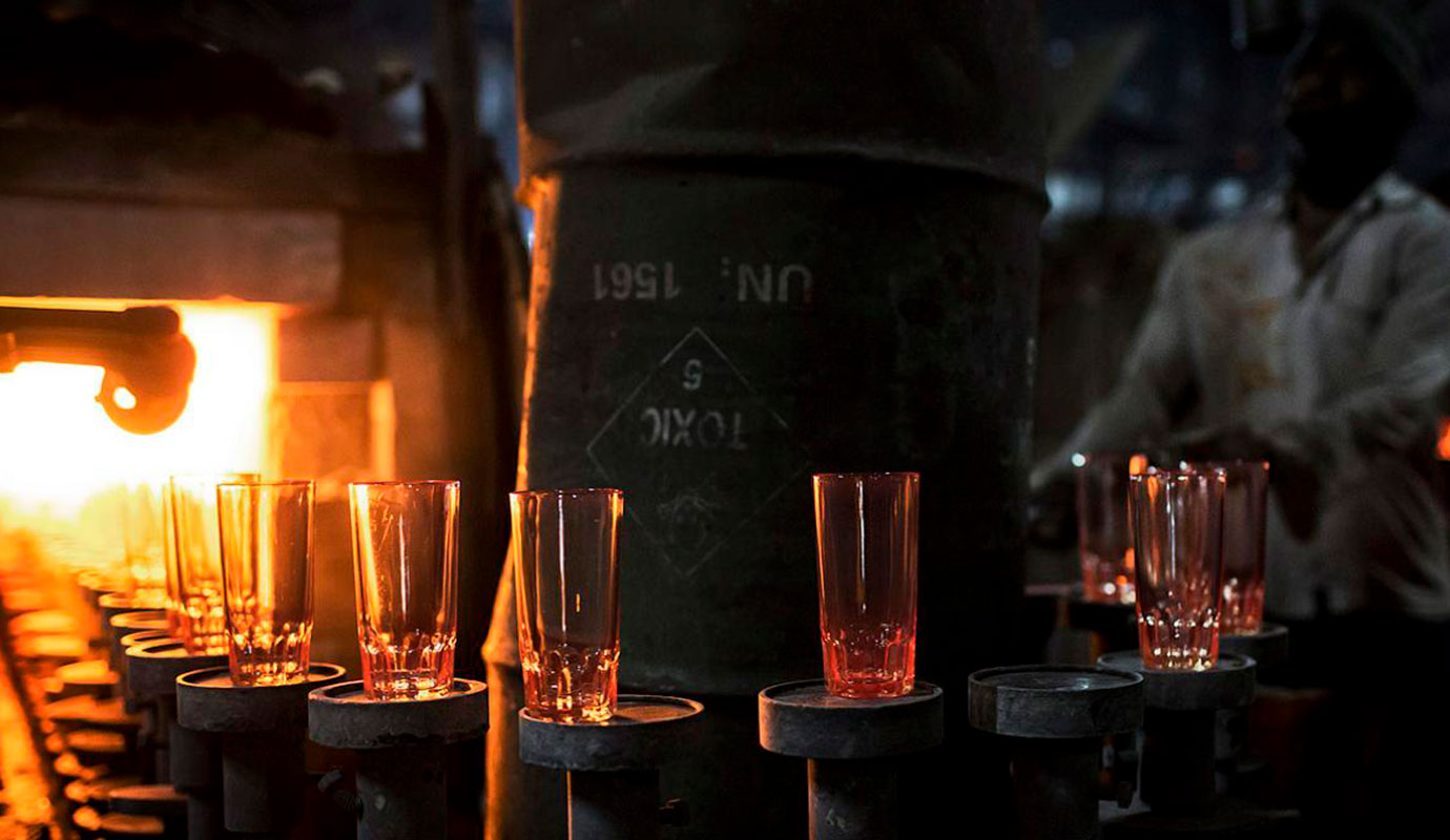 Temperature monitoring in the Glass Industry | VisionTIR