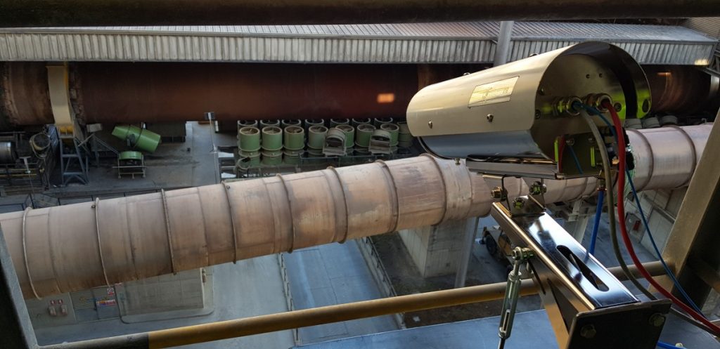 Instalación del sistema RKS300 en la planta cementera Colacem en Italia